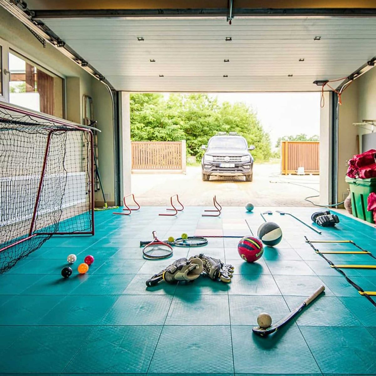 Field Hockey Flooring Tiles - Indoor & Outdoor Sport Training Surface